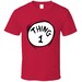 Thing 1 Dr Seuss Cool Red T Shirt - Etsy