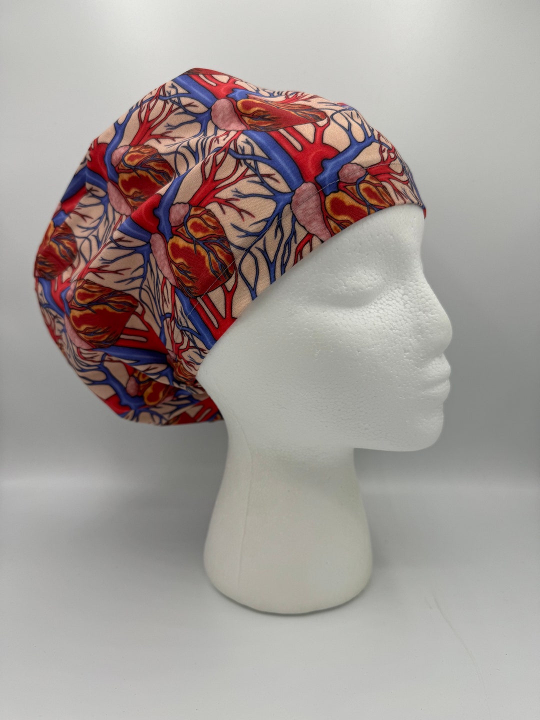 Cardiac Arrest Anatomical Heart Scrub Hat - Etsy