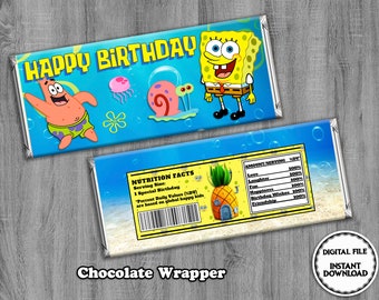 Spongebob Squarepants Birthday Party | Etsy UK