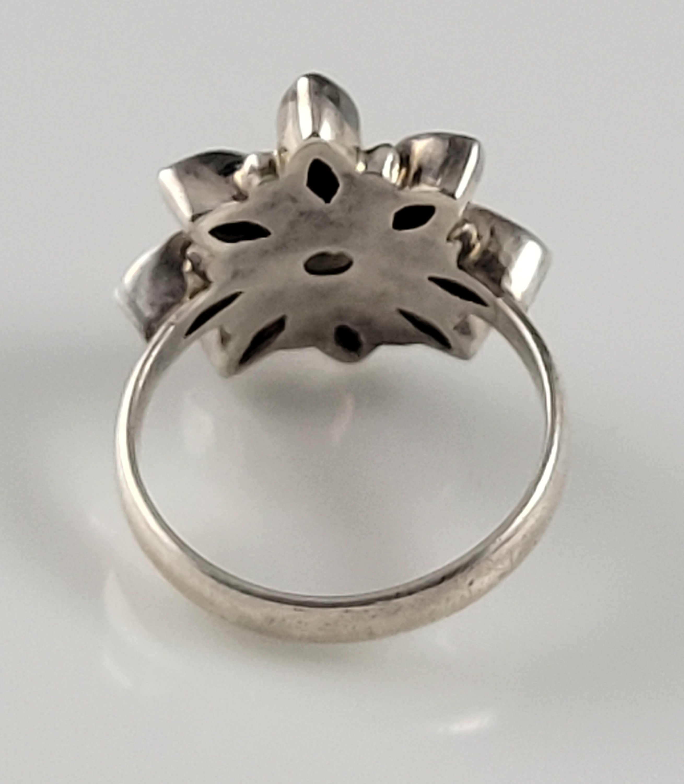 Nicky Butler Garnet & Moonstone Sterling Silver Cluster Ring - Etsy