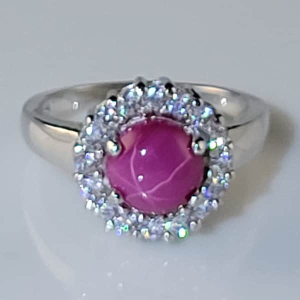 Star Ruby Ring - Etsy