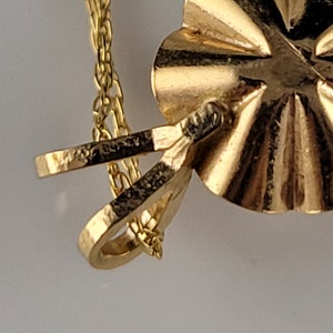 Victorian Diamond Buttercup 14KT Gold Necklace - Etsy
