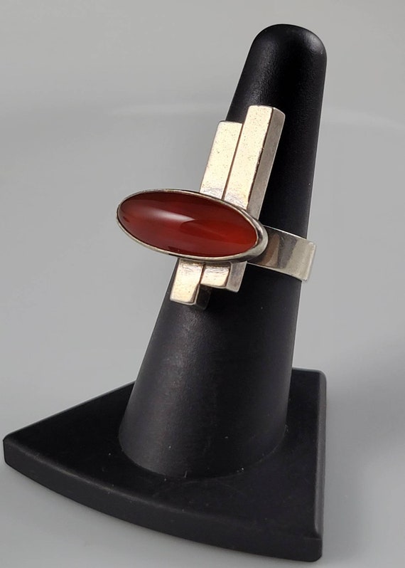 Circa 1950s Modernist Stuart Nye Sterling Silver Dogw… - Gem