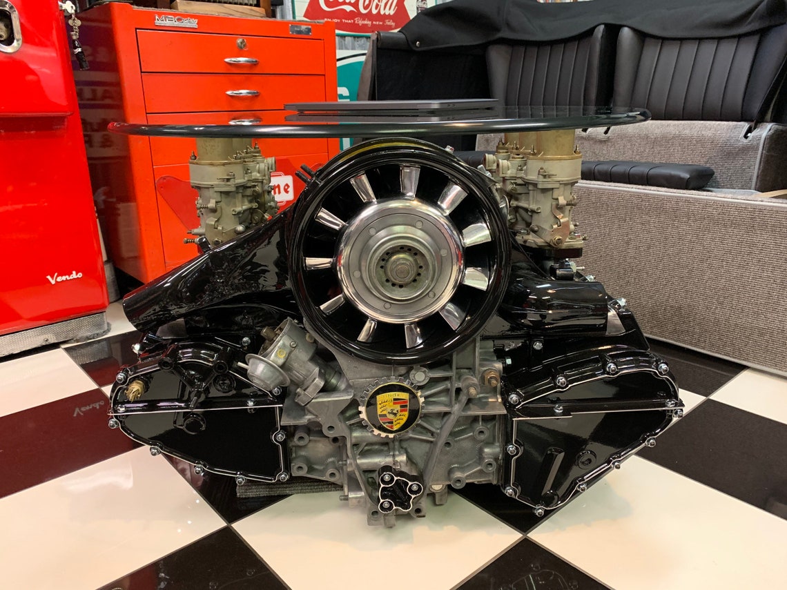 SOLD Porsche Coffee Table (911 Engine) - Etsy
