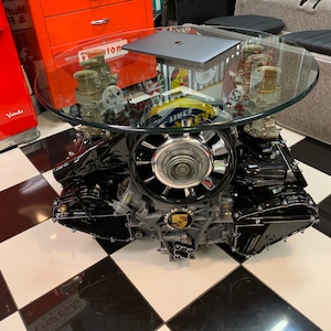 SOLD Porsche Coffee Table (911 Engine) - Etsy