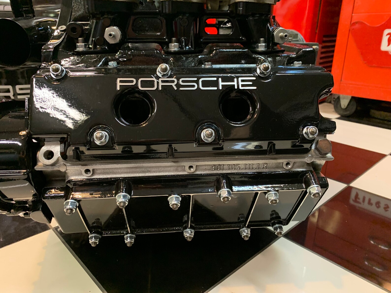 SOLD Porsche Coffee Table (911 Engine) - Etsy