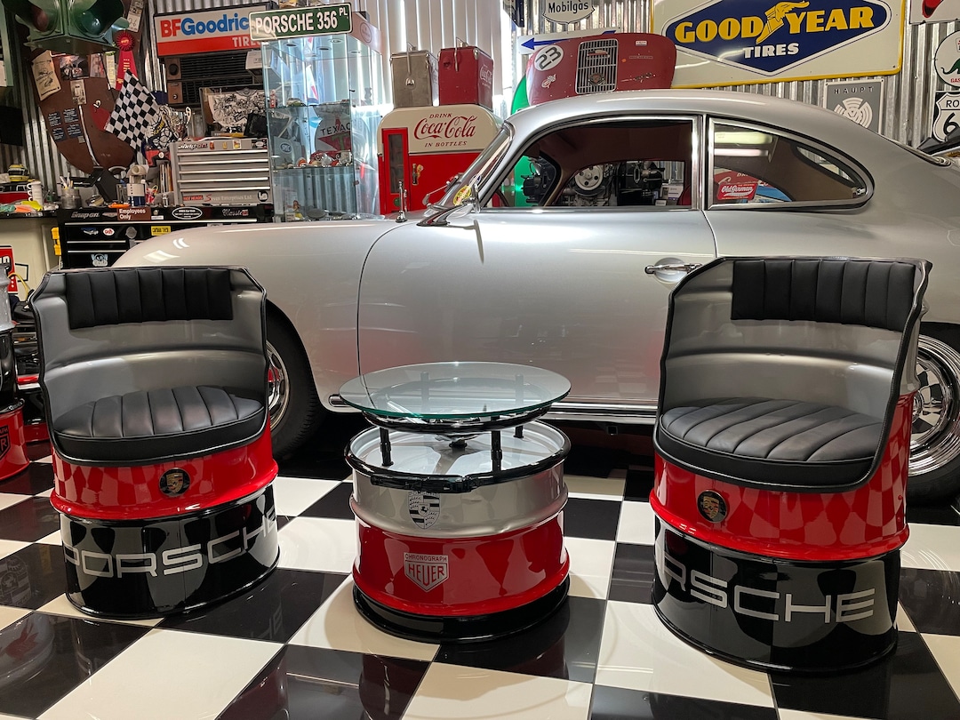 SOLD Oil Barrel Chairs (porsche) - Etsy