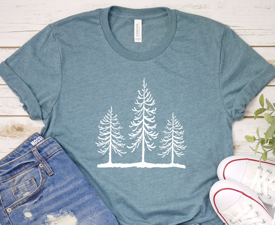 Tree tshirt Tree t shirt Forest tshirt Forest t shirt | Etsy