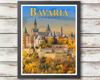 Bavaria Poster | Etsy
