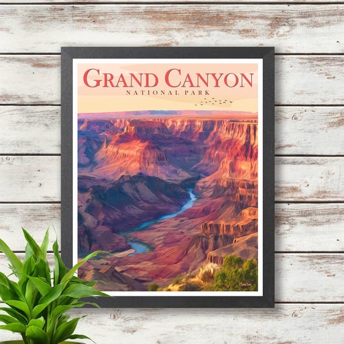 Grand Canyon National Park Arizona Printable Wall Art - Etsy