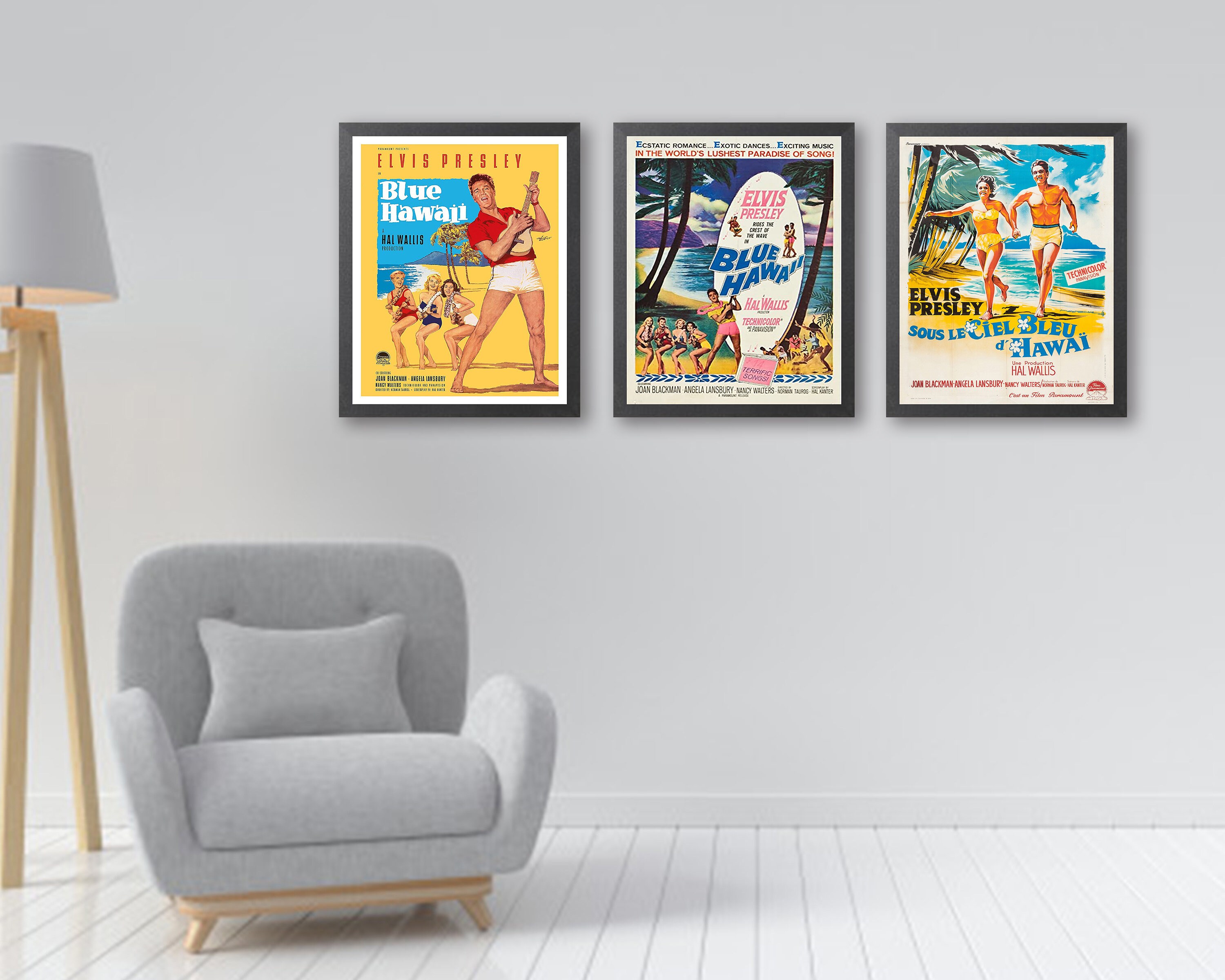 Elvis Presley - Movie Poster - Blue Hawaii - Digital Download Art ...