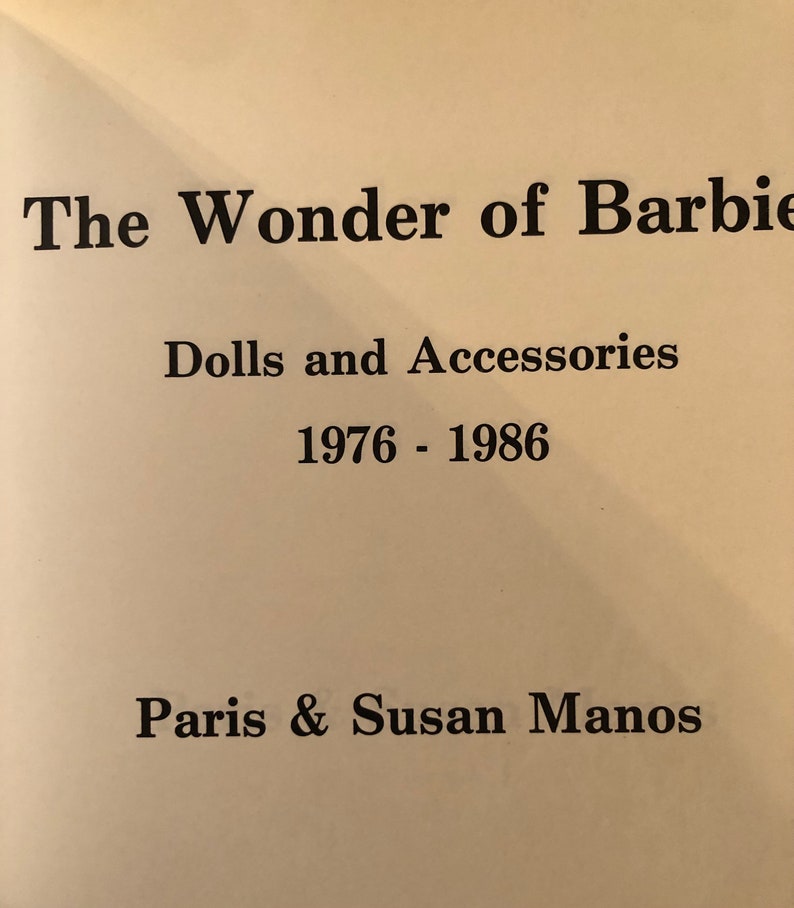 The Wonder of Barbie Book, Barbie Book, Barbie, Barbie Collectors Book ...