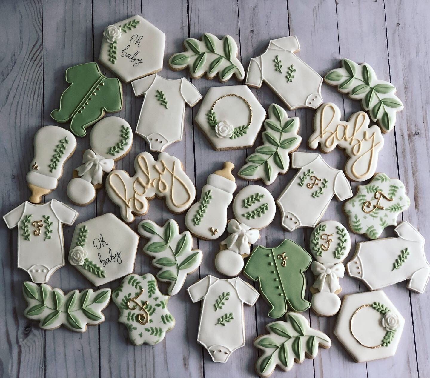 Baby Shower Set Cookies - Etsy