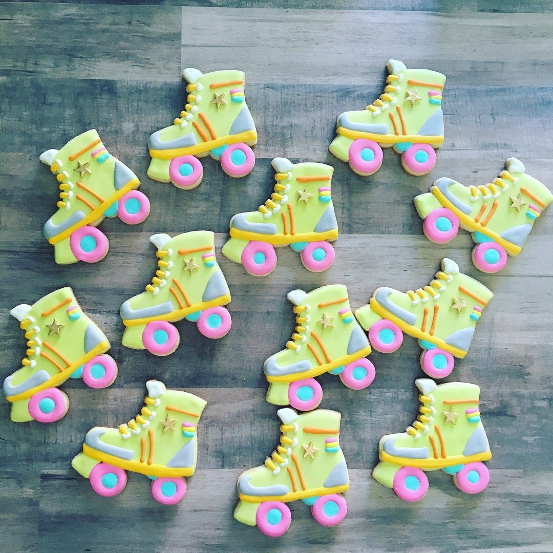 Roller Skate Cookies - Etsy