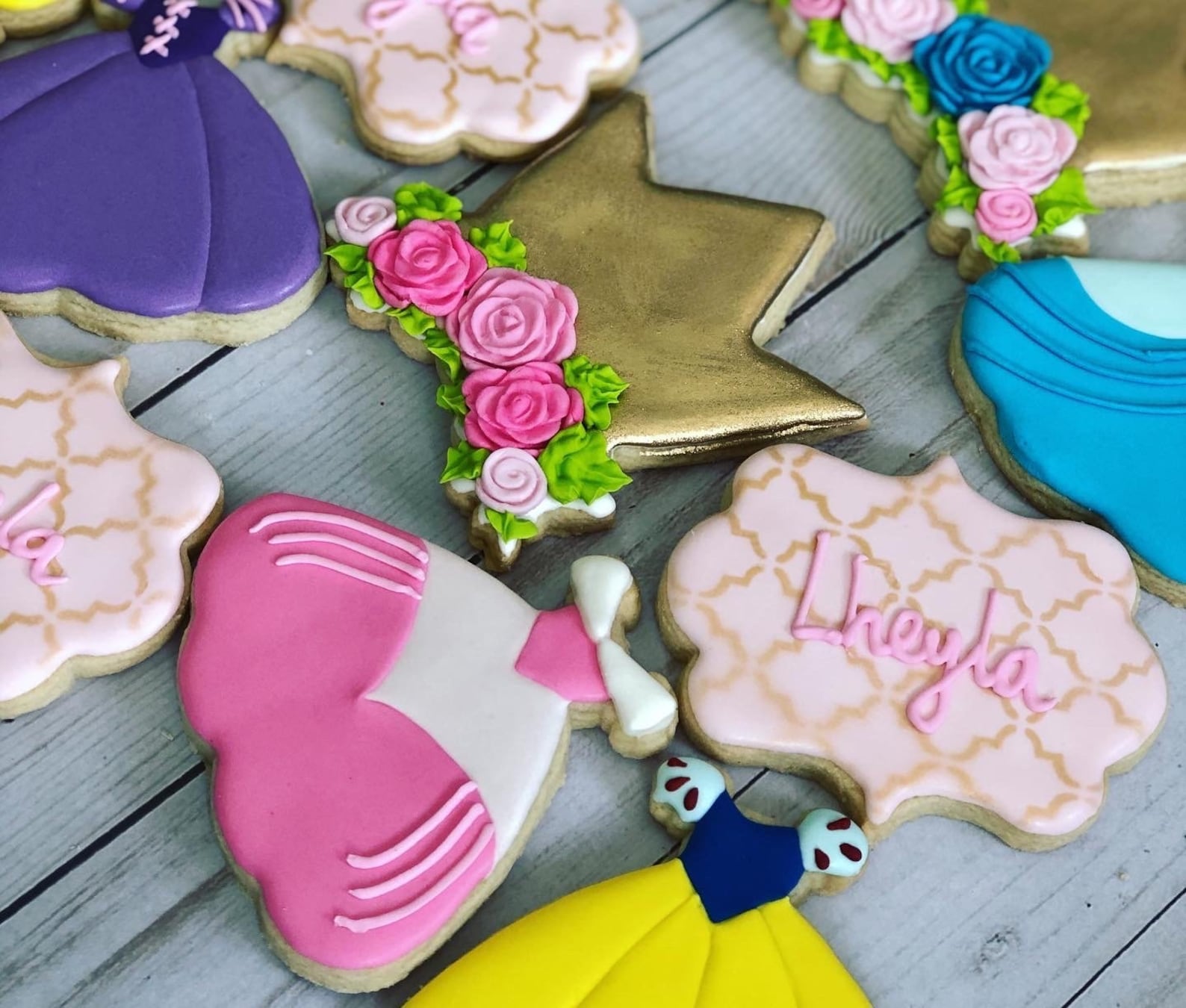 Princess Theme Set Cookies - Etsy