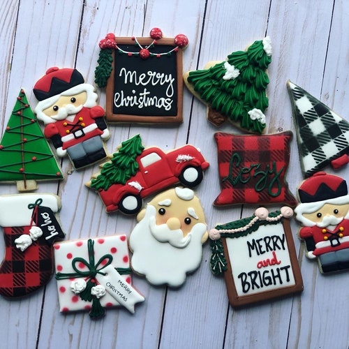 Christmas Cookies - Etsy