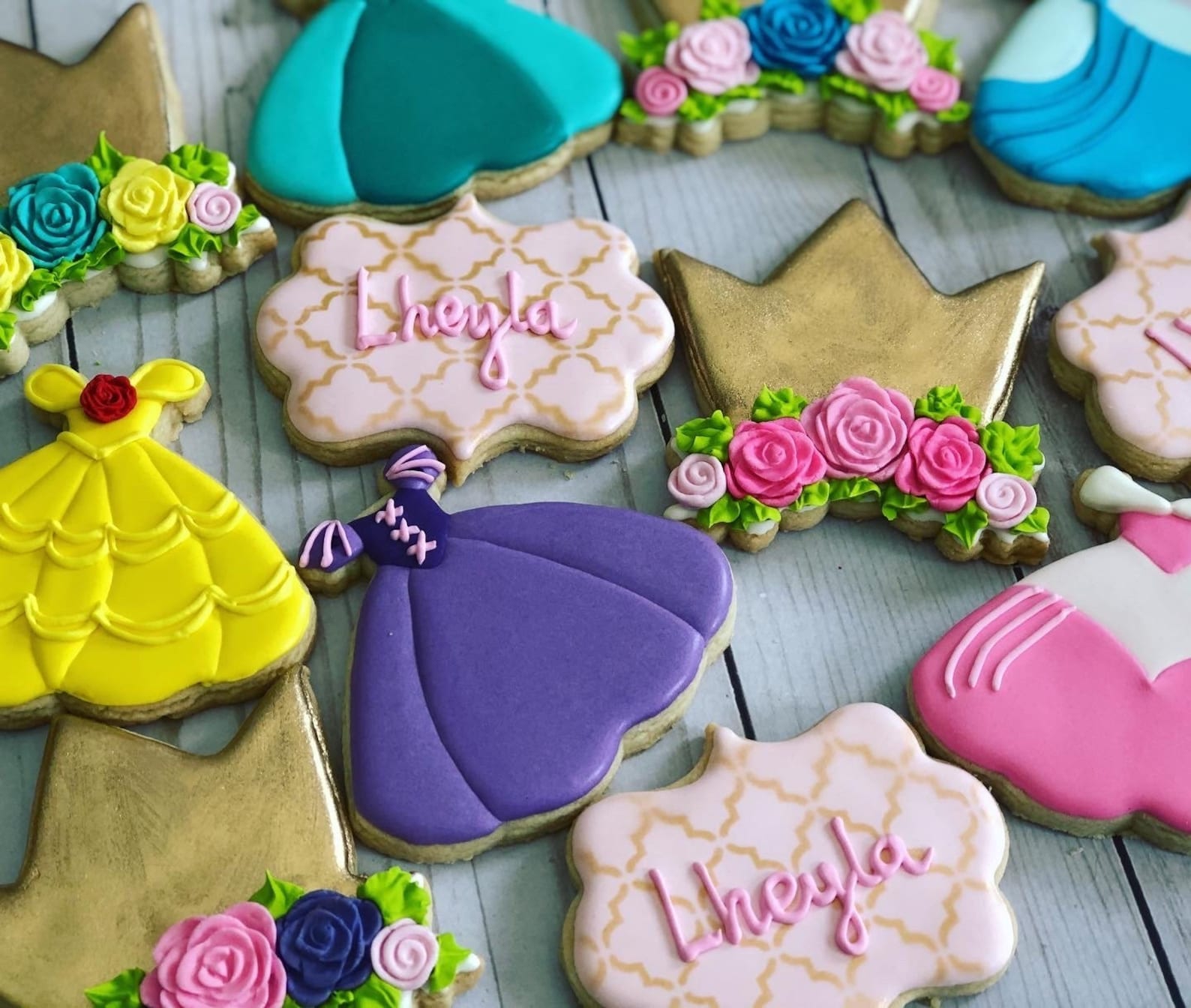 Princess Theme Set Cookies - Etsy