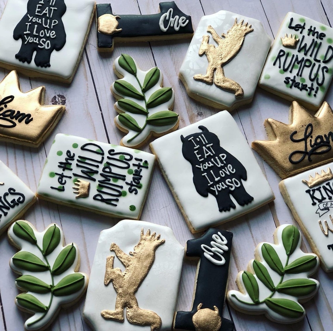 Where the Wild Things Are Theme Cookies - Etsy