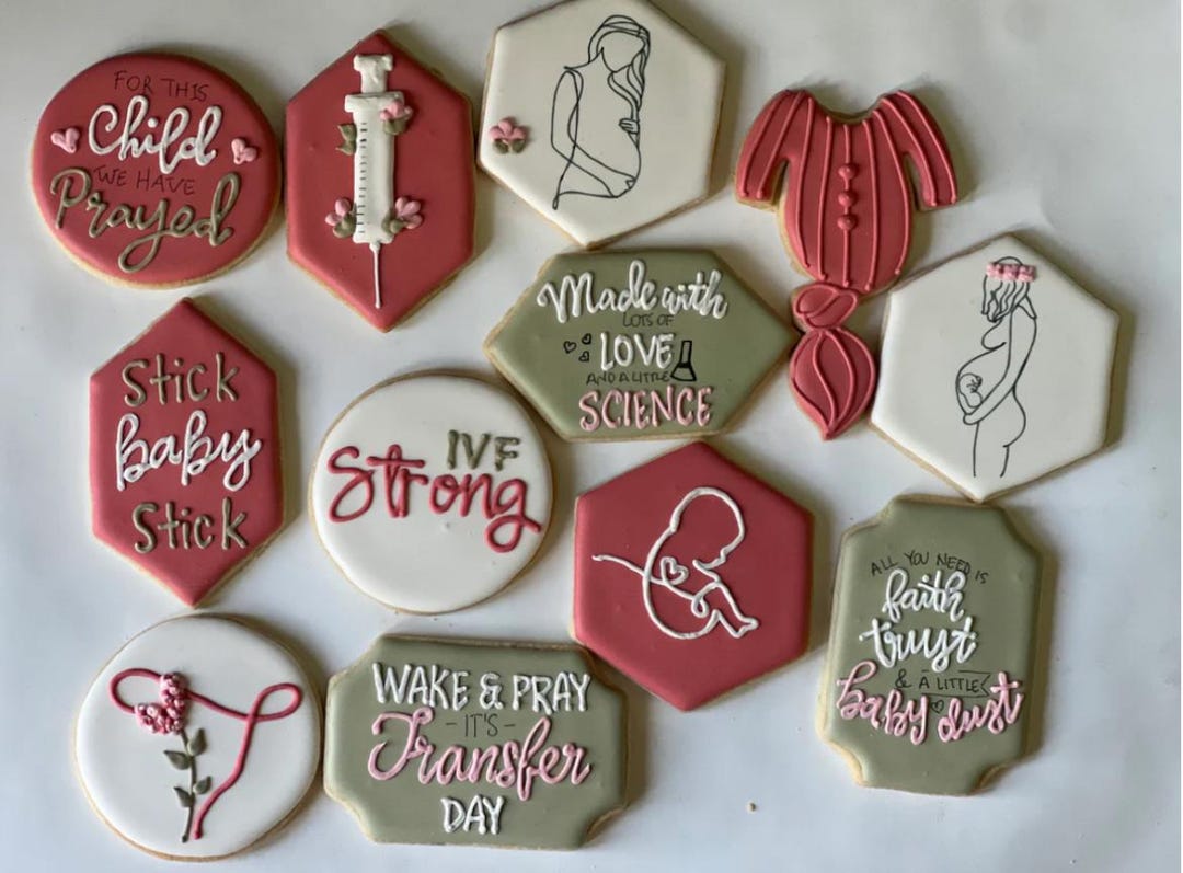 IVF in Vitro Cookies - Etsy