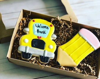 Back to School Mini Cookies - Etsy