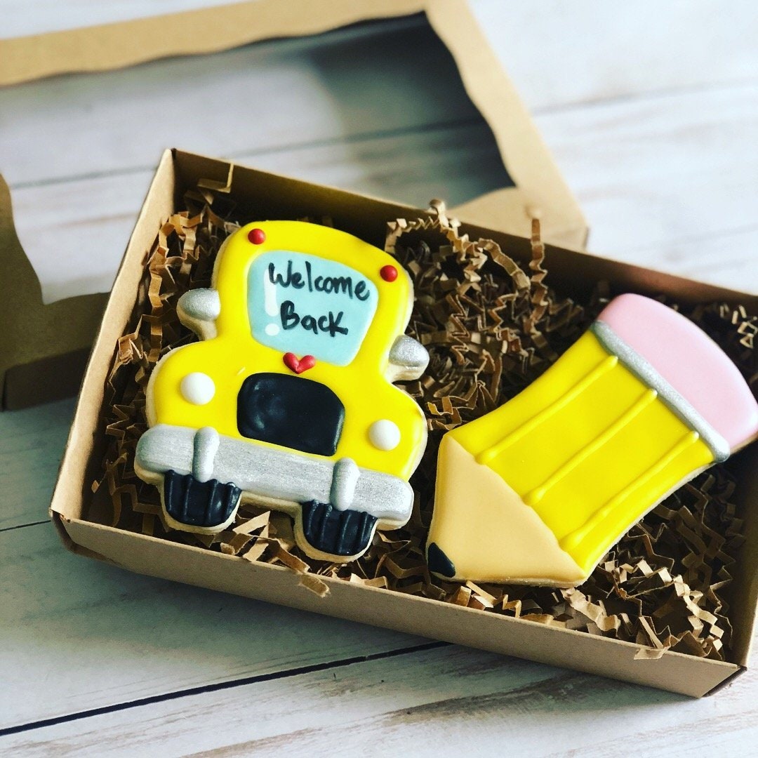 Back to School Cookies - Etsy