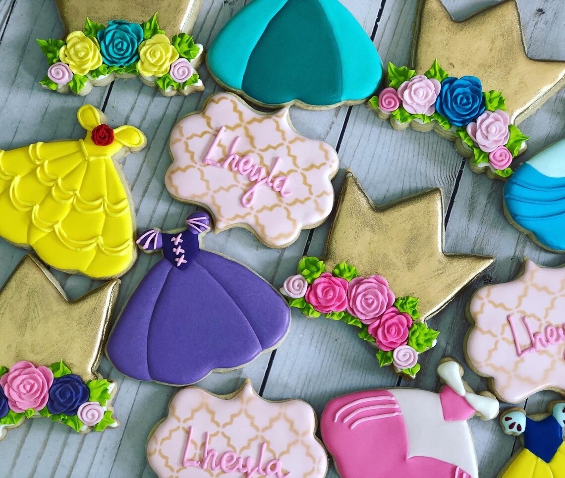 Princess Theme Set Cookies - Etsy