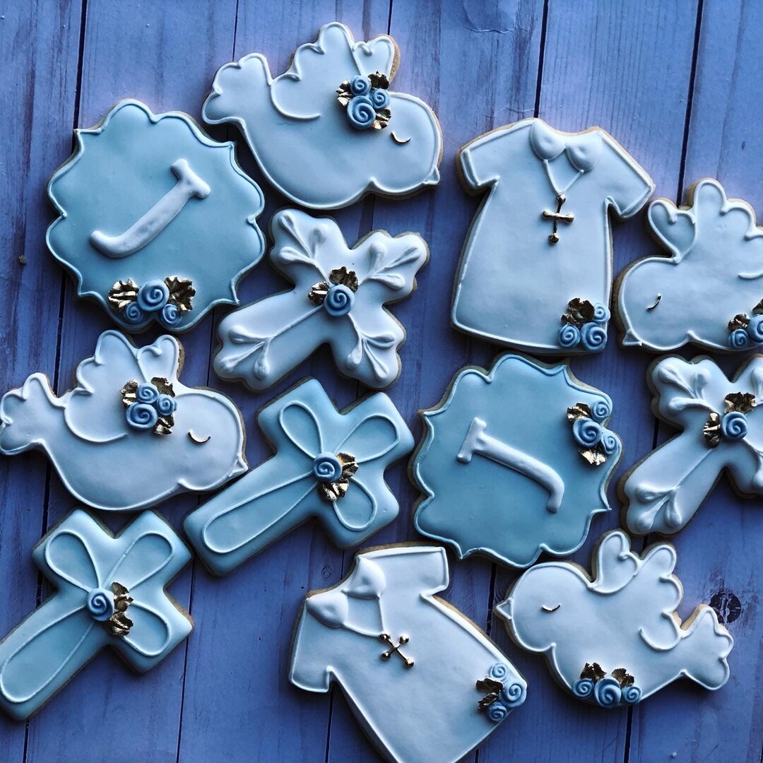 Baptism Cookies / Communion Cookies / Confirmation Cookies - Etsy