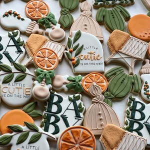 Little Cutie Baby Shower Set Cookies - Etsy