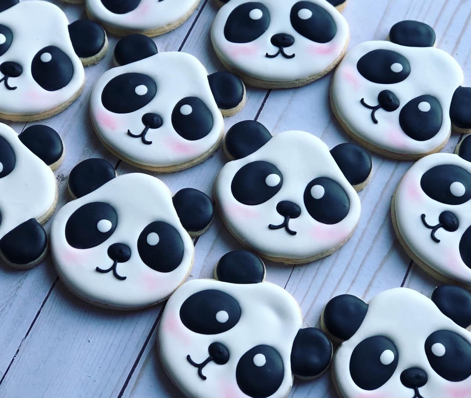 Panda Theme Cookies - Etsy