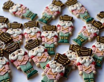 Nutcracker Themed Cookies, Nutcracker Cookies, Holiday Party Favors ...