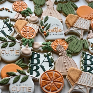 Little Cutie Baby Shower Set Cookies - Etsy