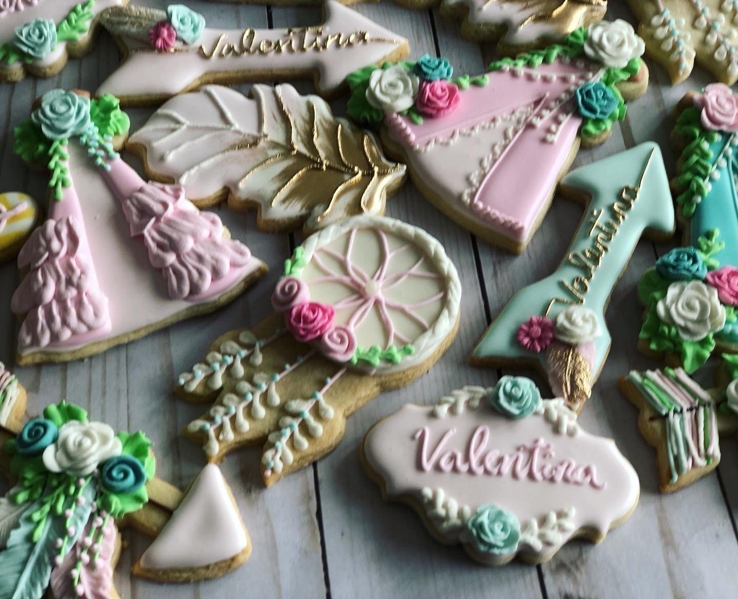 Boho Cookies Theme | Etsy