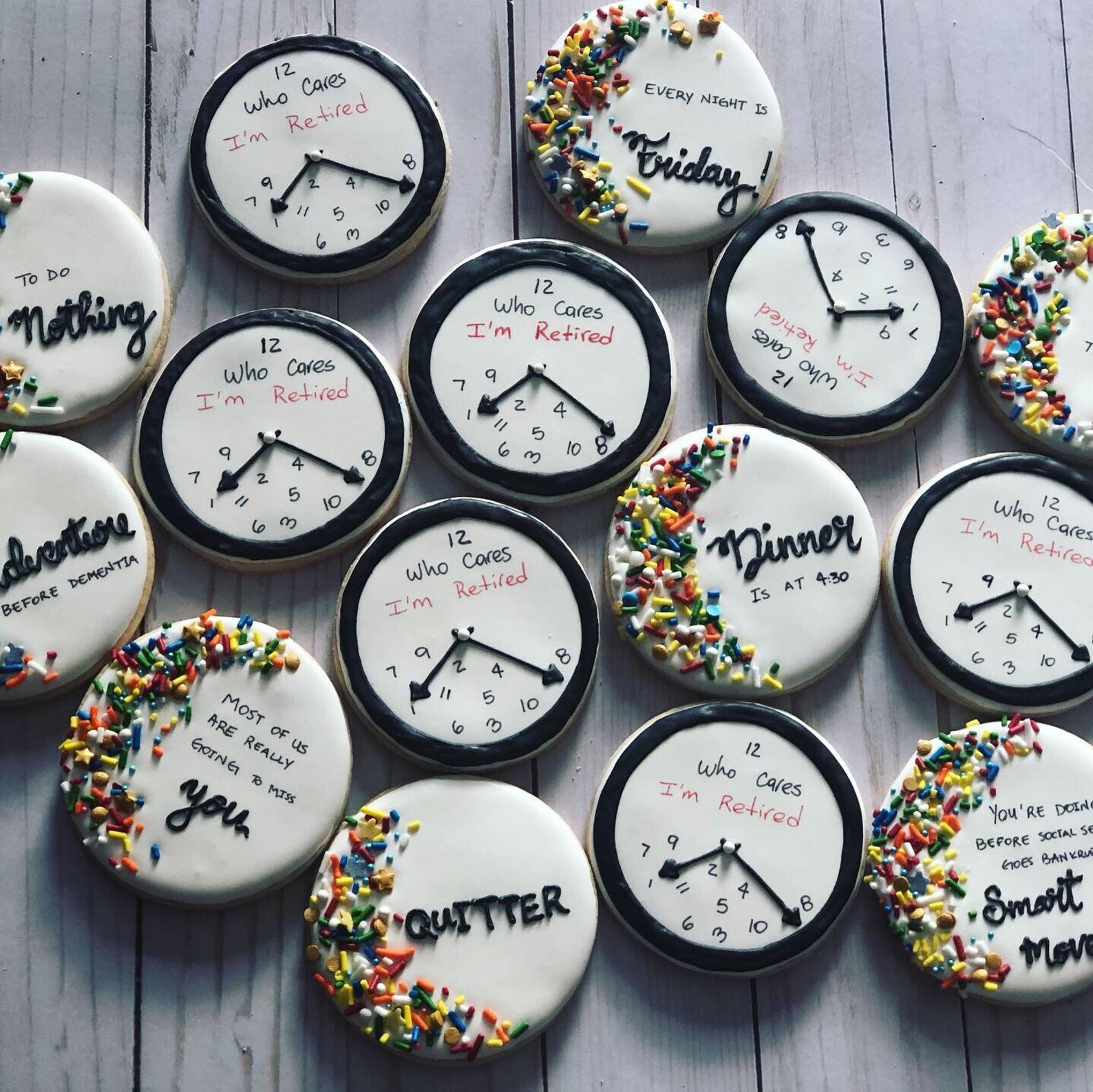 Retirement Cookies - Etsy