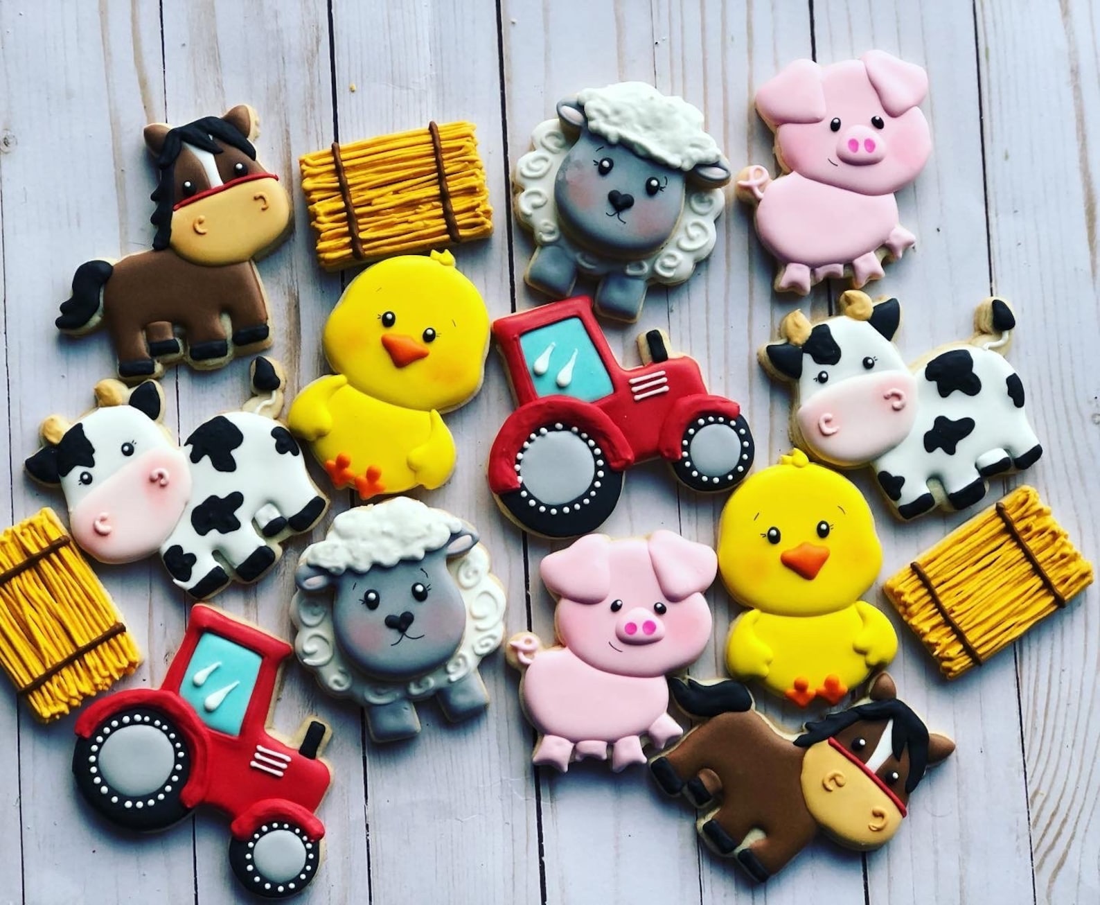 Animal Farm Theme Set Cookies | Etsy