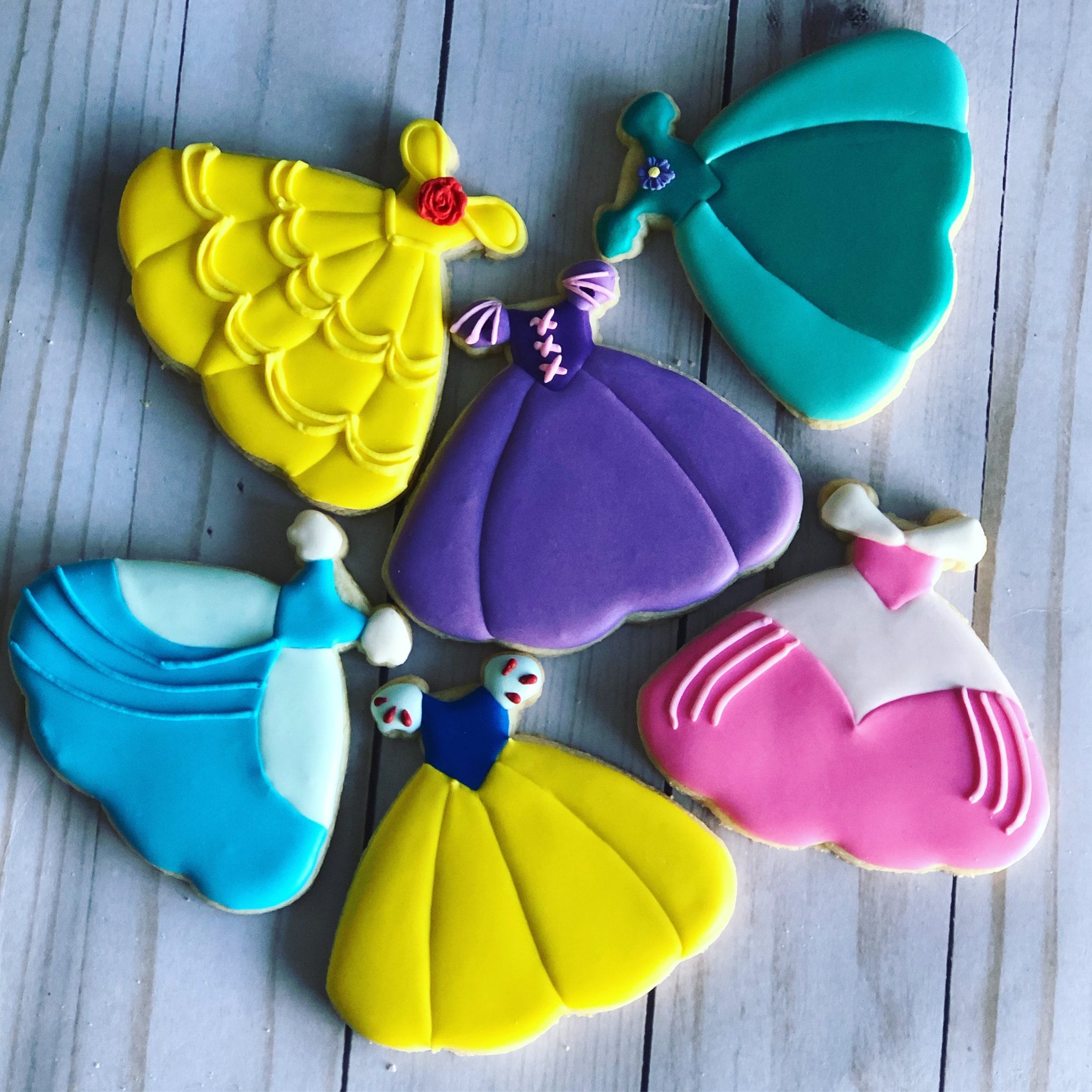 Princess Theme Set Cookies - Etsy