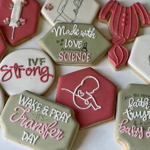 IVF in Vitro Cookies - Etsy