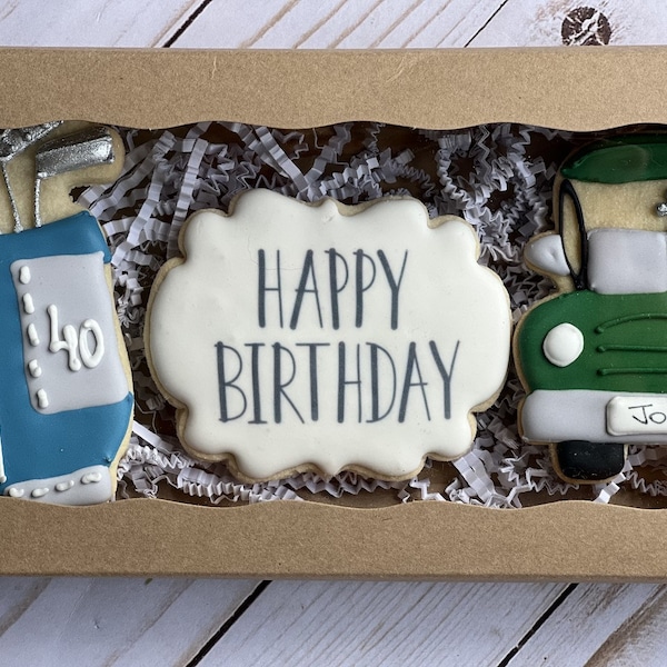 Golf Sugar Cookies - Etsy