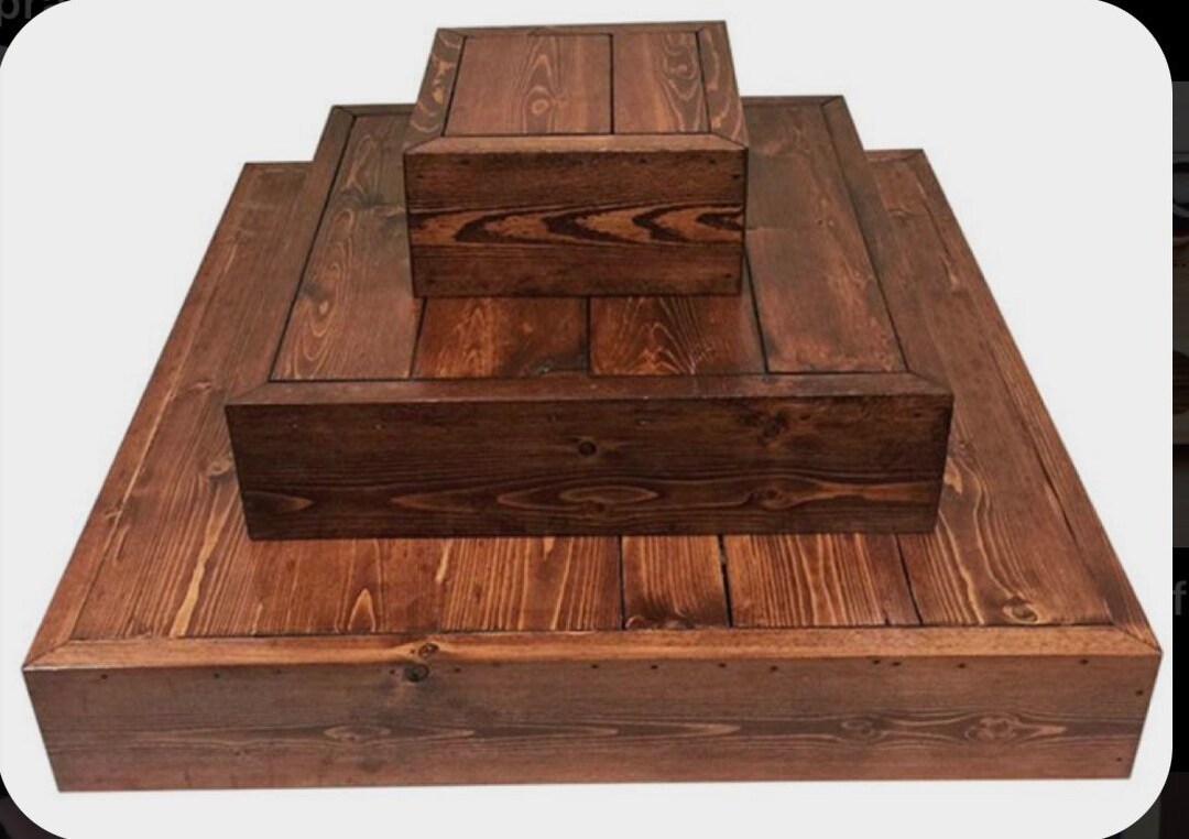 Rustic Wedding Cake Stand Rustic Cupcake Stand Rustic - Etsy