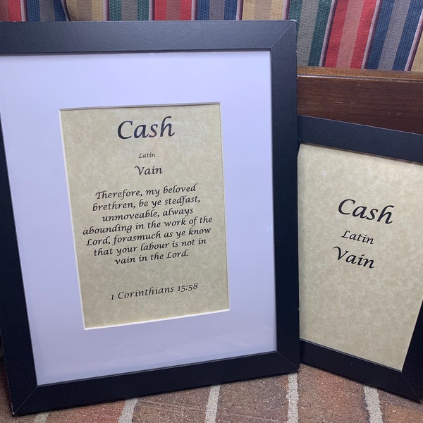 Cash is King Sign - Etsy