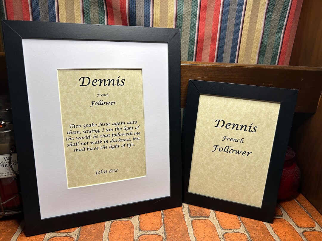 Dennis - Name, Origin, With or Without King James Version Bible Verse ...