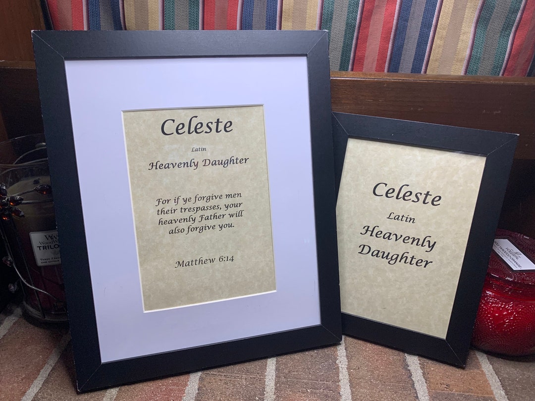 Celeste - Name, Origin, With or Without King James Version Bible Verse ...