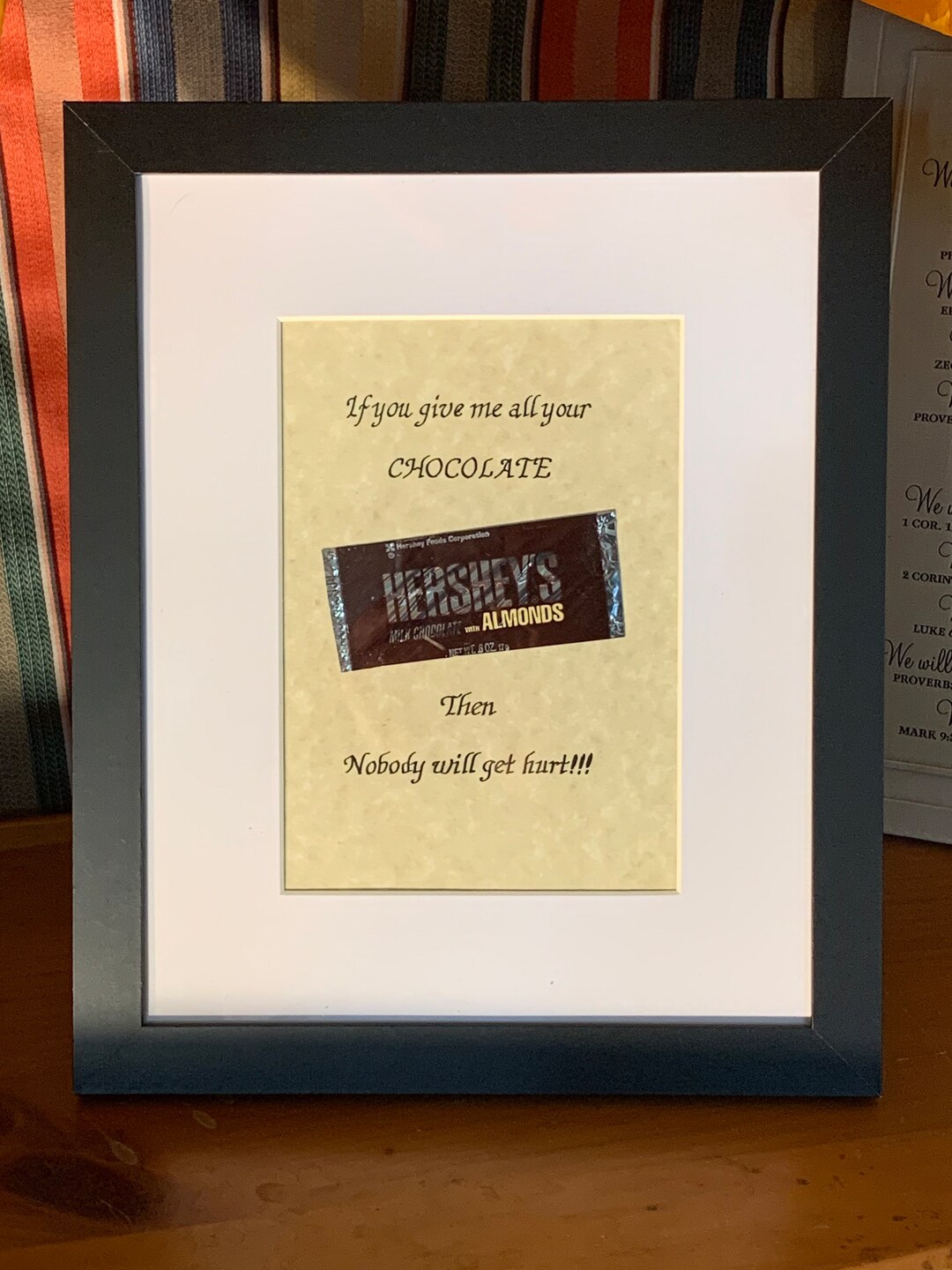 Give Me All Your Chocolate Then Nobody Will Get Hurt - Verse ...