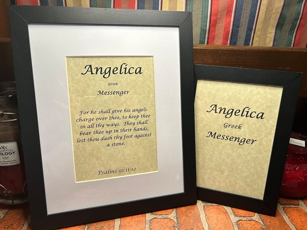Angelica - Name, Origin, With or Without King James Version Bible Verse ...