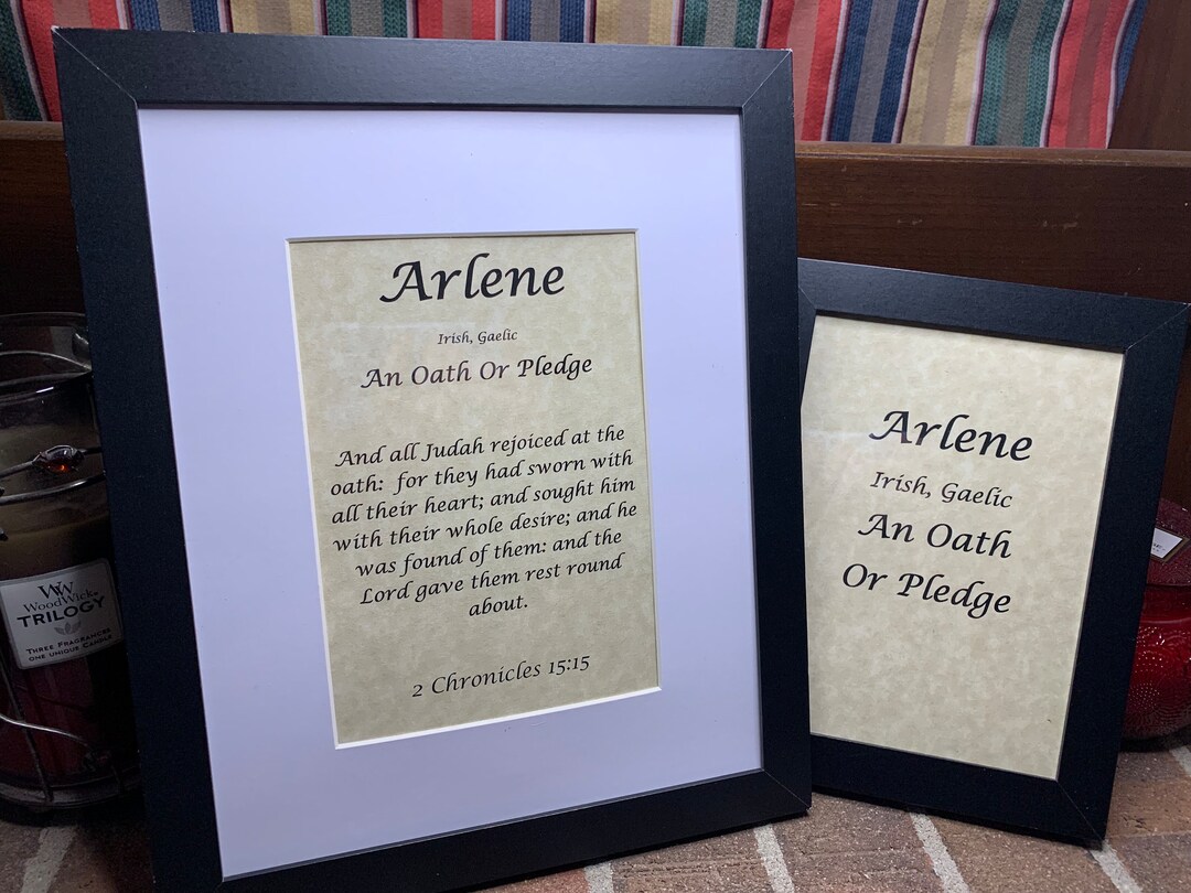 Arlene - Name, Origin, With or Without King James Version Bible Verse ...