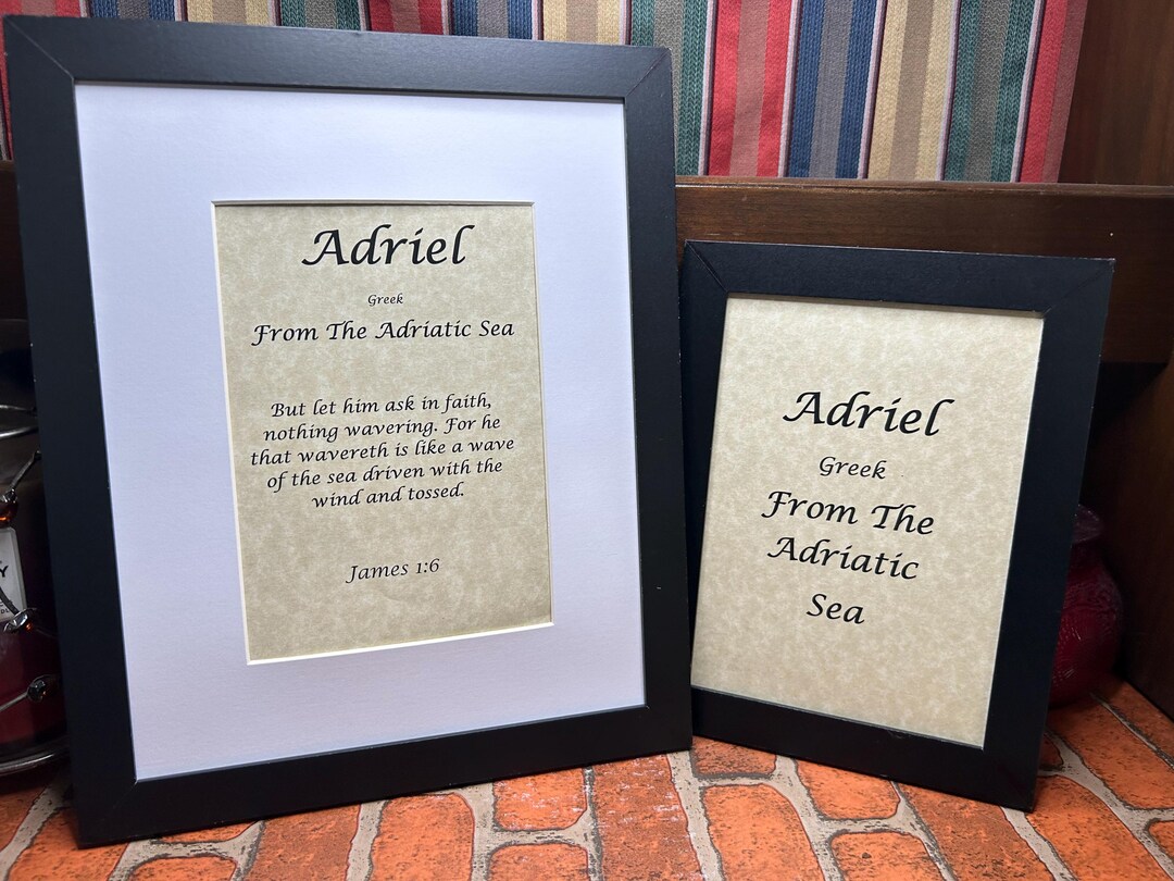 Adriel - Name, Origin, With or Without King James Version Bible Verse ...