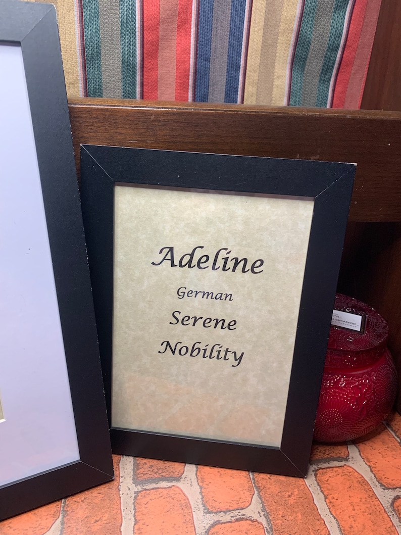 Adeline Name, Origin, With or Without King James Version Bible Verse - Etsy