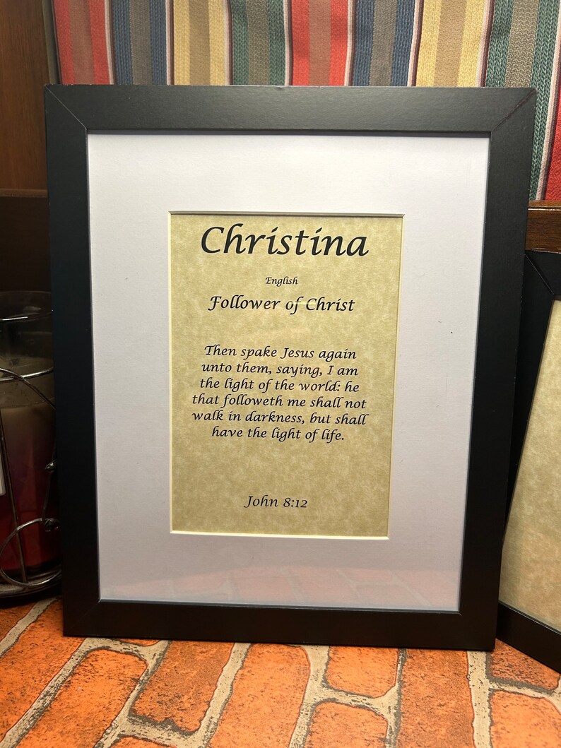 Christina - Name, Origin, With or Without King James Version Bible ...