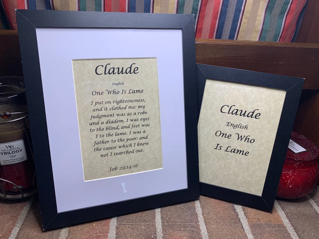 Claude - Name, Origin, With or Without King James Version Bible Verse ...