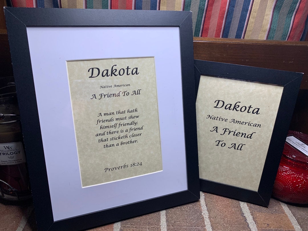Dakota - Name, Origin, With or Without King James Version Bible Verse ...