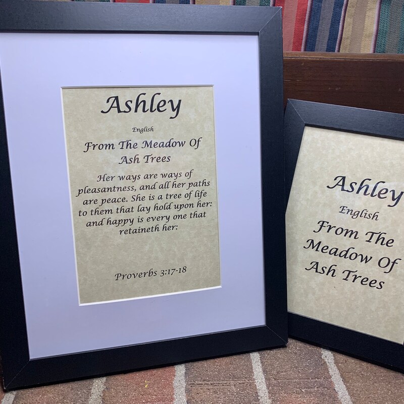 First Name Meaning - Etsy